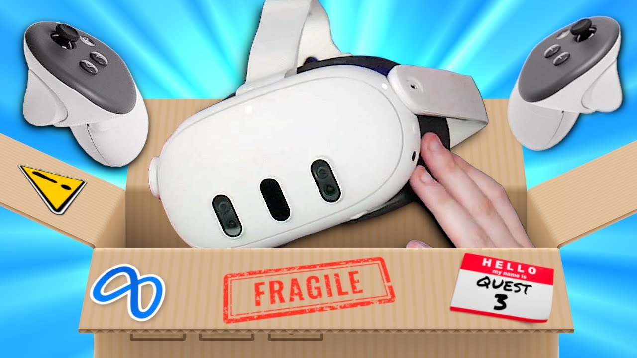 What's in the BOX?! Meta Quest 3 - First Impressions - YouTube