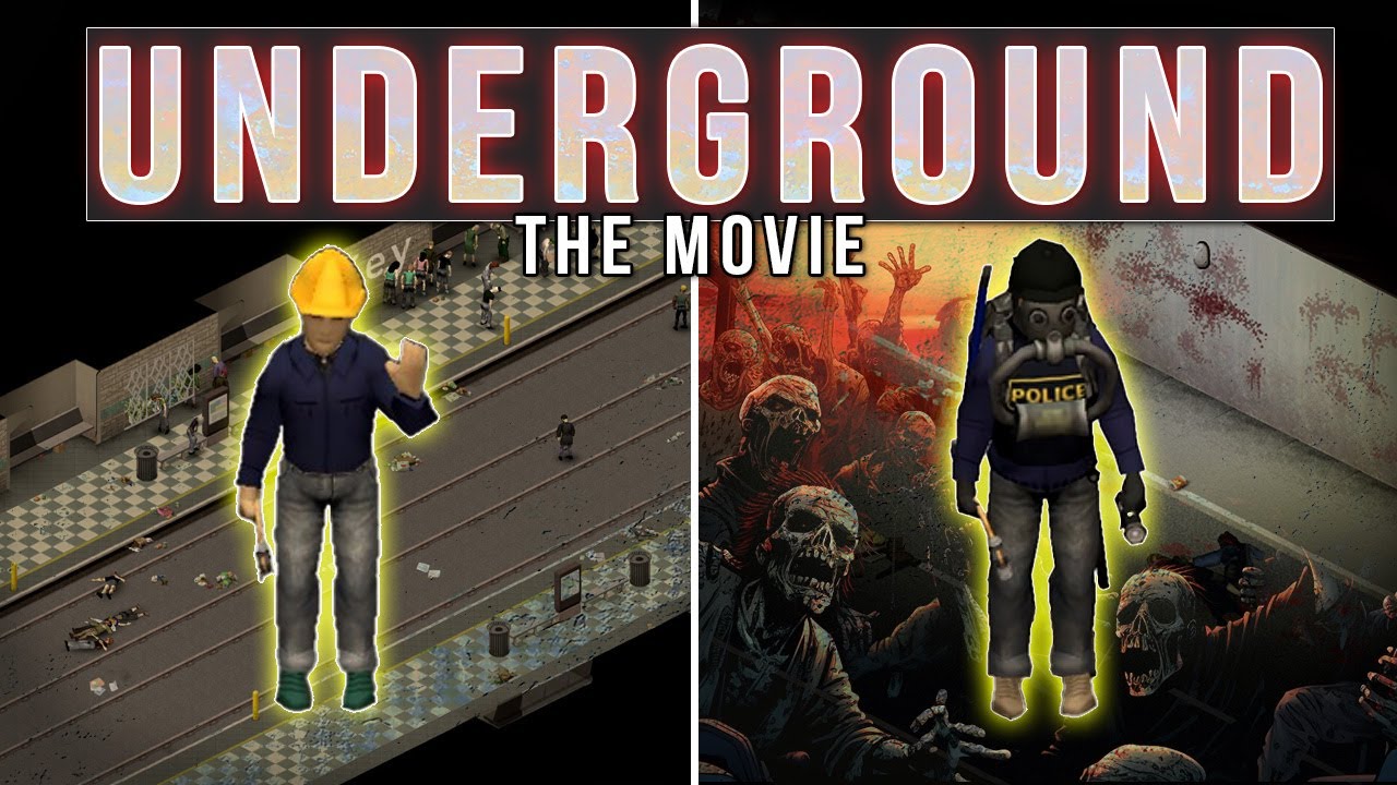 Trapped Underground With Insane Zombies - Project Zomboid Movie - YouTube