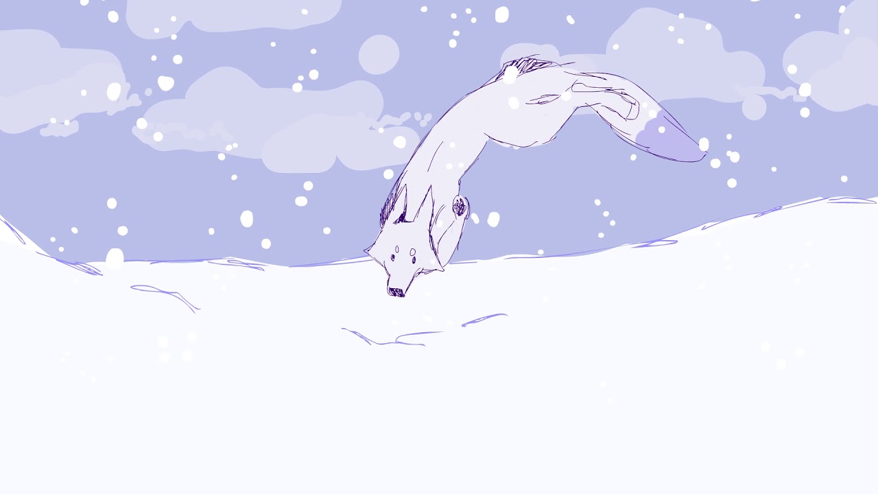 Simple fox jump test animation - YouTube