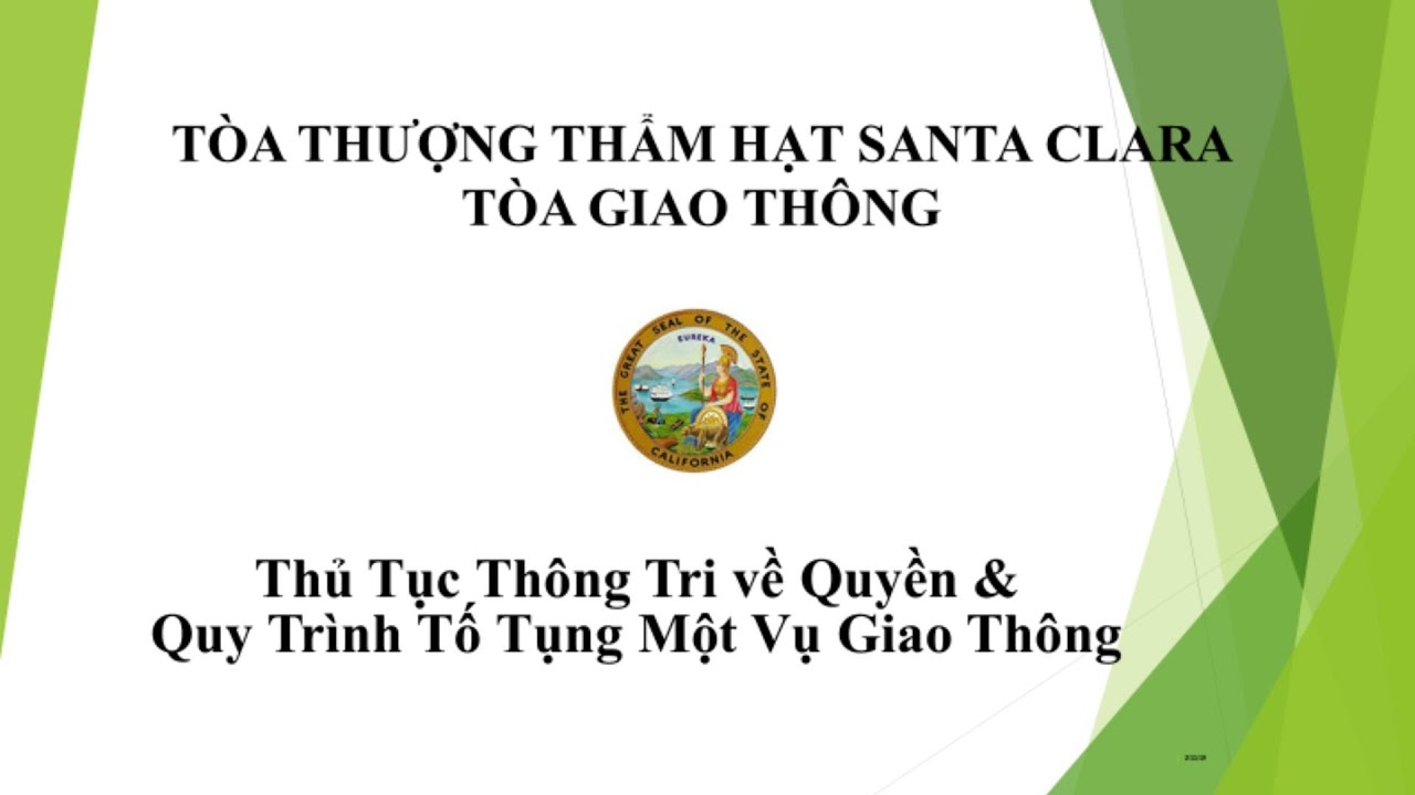 Traffic Arraignment (Vietnamese) - YouTube