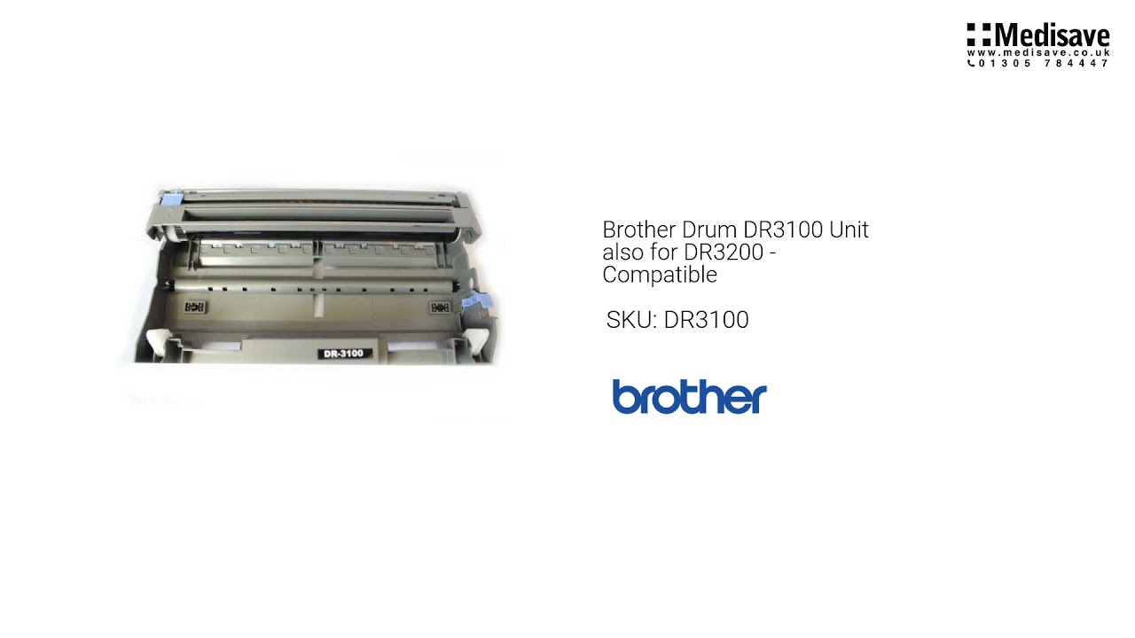 Brother Drum DR3100 Unit also for DR3200 Compatible DR3100 1920x1080 ...