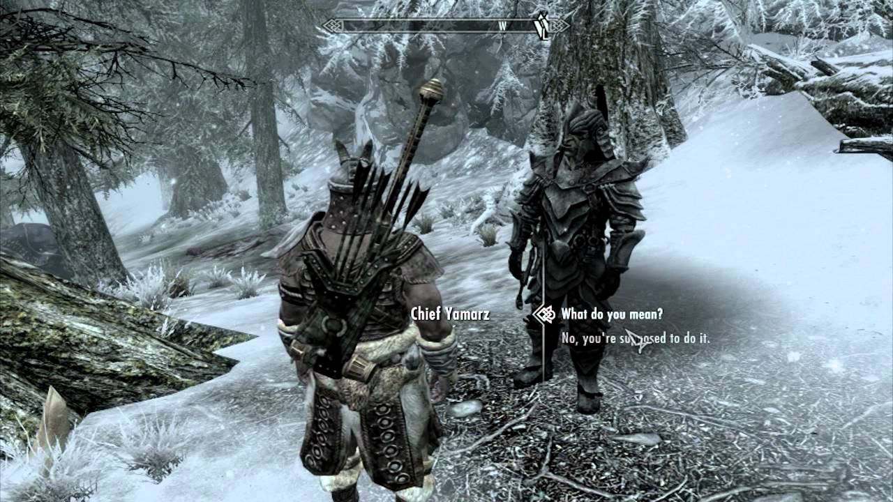 SKYRIM - VOLENDRUNG QUEST - Crom (ep.22) - YouTube