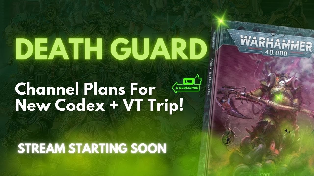 Channel Update For New Codex + VT Trip! - The Disgustingly Resilient Podcast! - YouTube