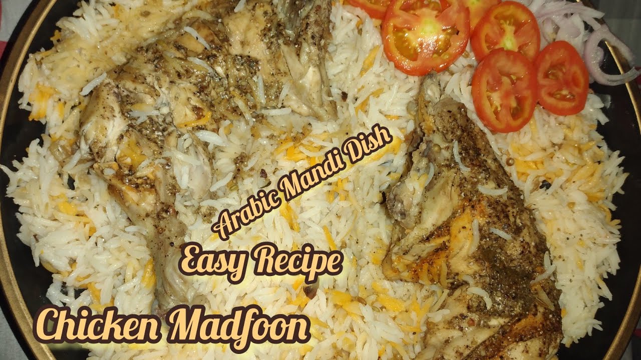 Chicken Madfoon | Arabic Yemeni Mandi Rice #madfi #mandi - YouTube