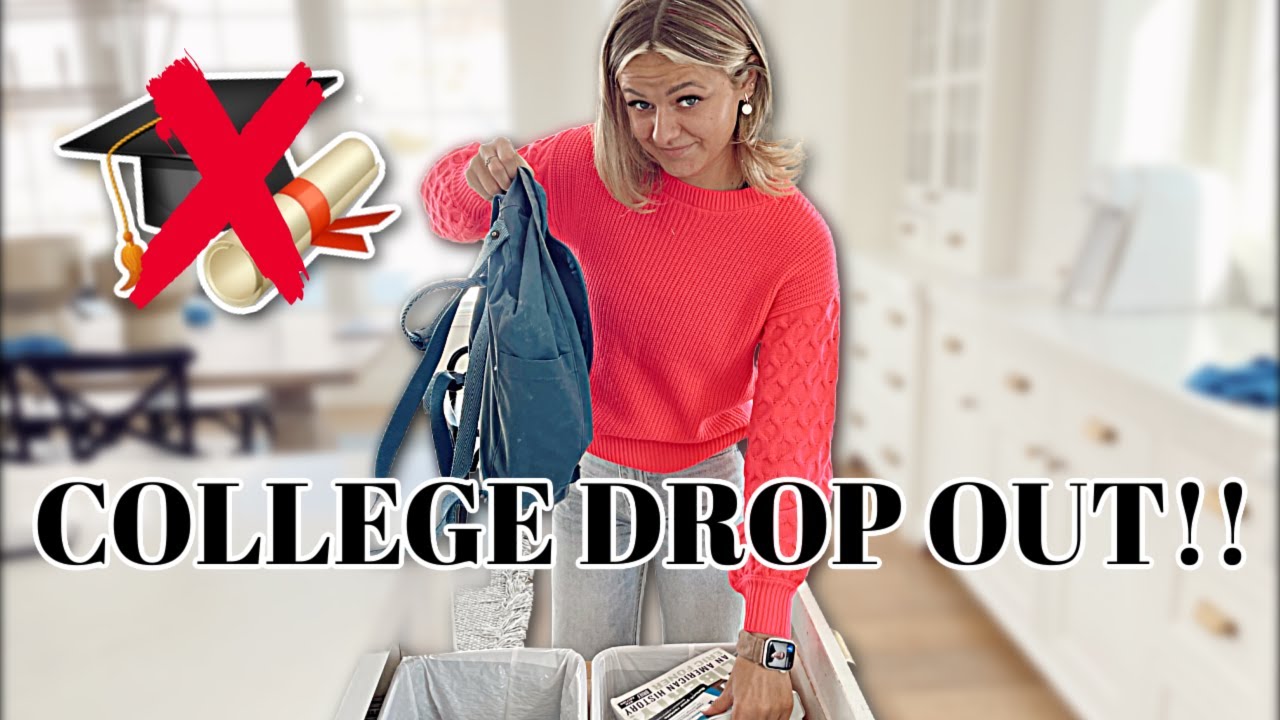 I dropped out of COLLEGE! - YouTube