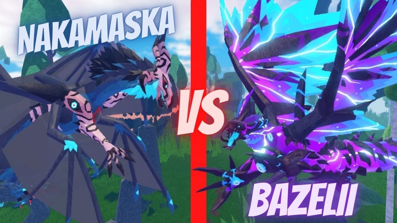NAKAMASKA VS BAZELII | Creatures of Sonaria - YouTube