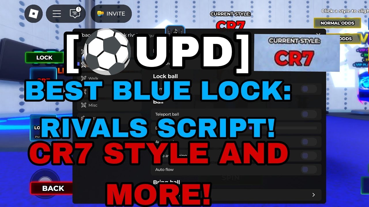 [⚽UPD] BLUE LOCK: RIVALS - CR7 STYLE - AUTO GOAL - AUTO FLOW STATE ...