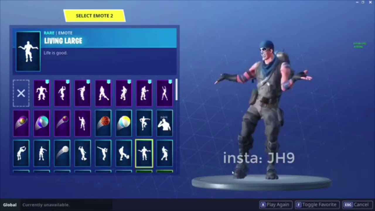 New Living large Emote (fortnite) - YouTube