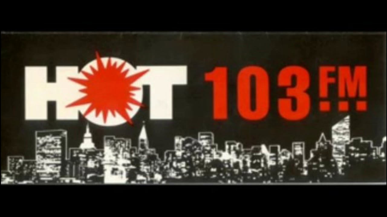 WQHT 103.5 (as "Hot 103"), 1987 - YouTube