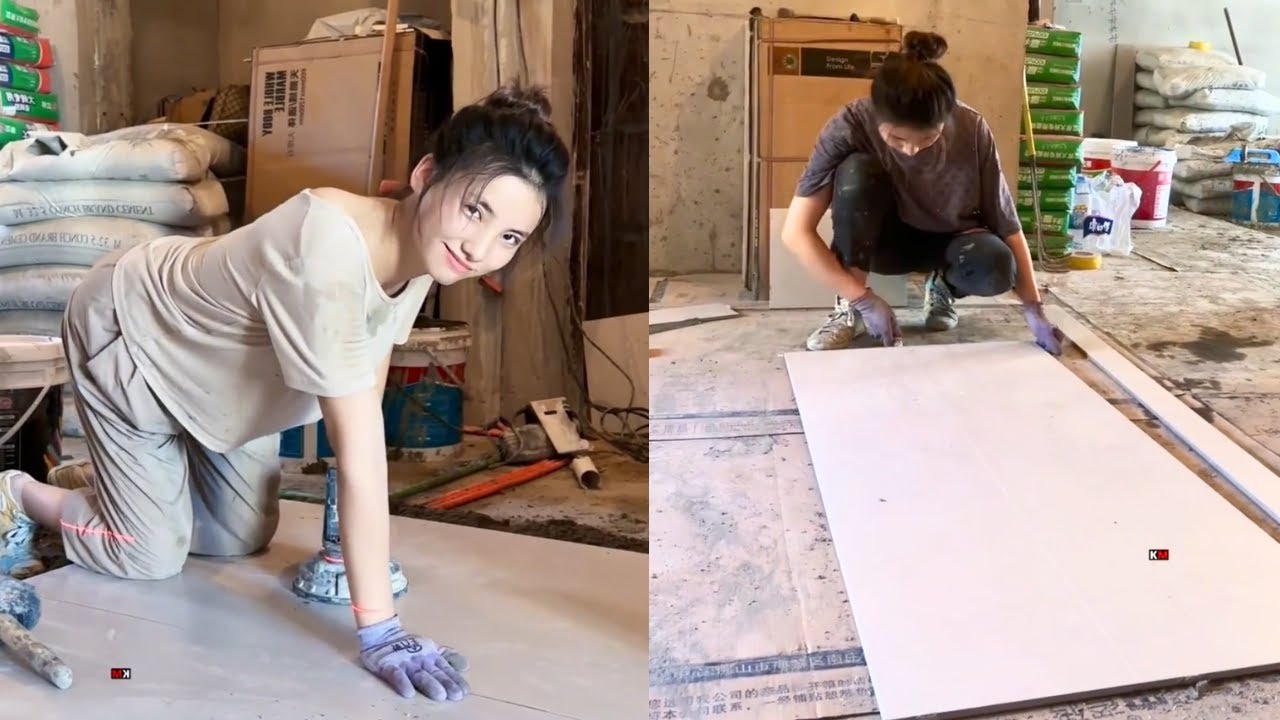 Beautiful Tile Work by Mulan. Simply Impressive! - YouTube