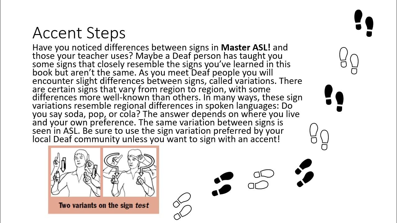 Master ASL! Unit 2 Notes Read Aloud - YouTube