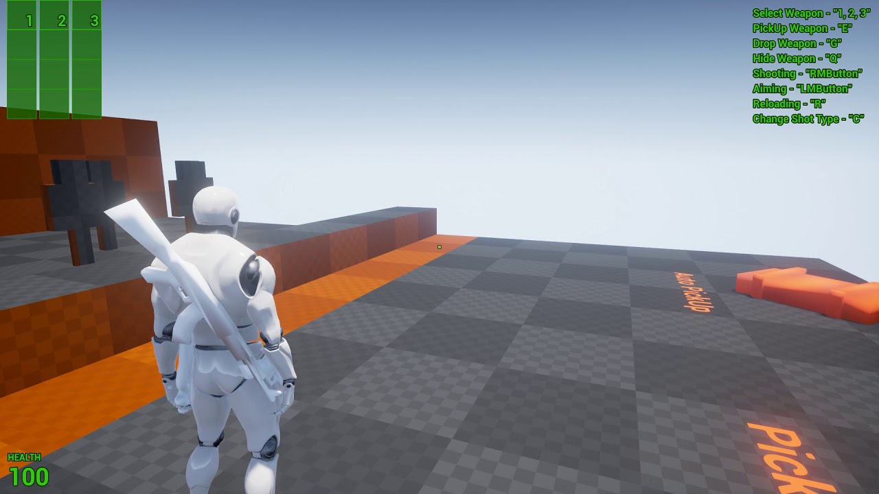 Simple Weapon System Features - YouTube