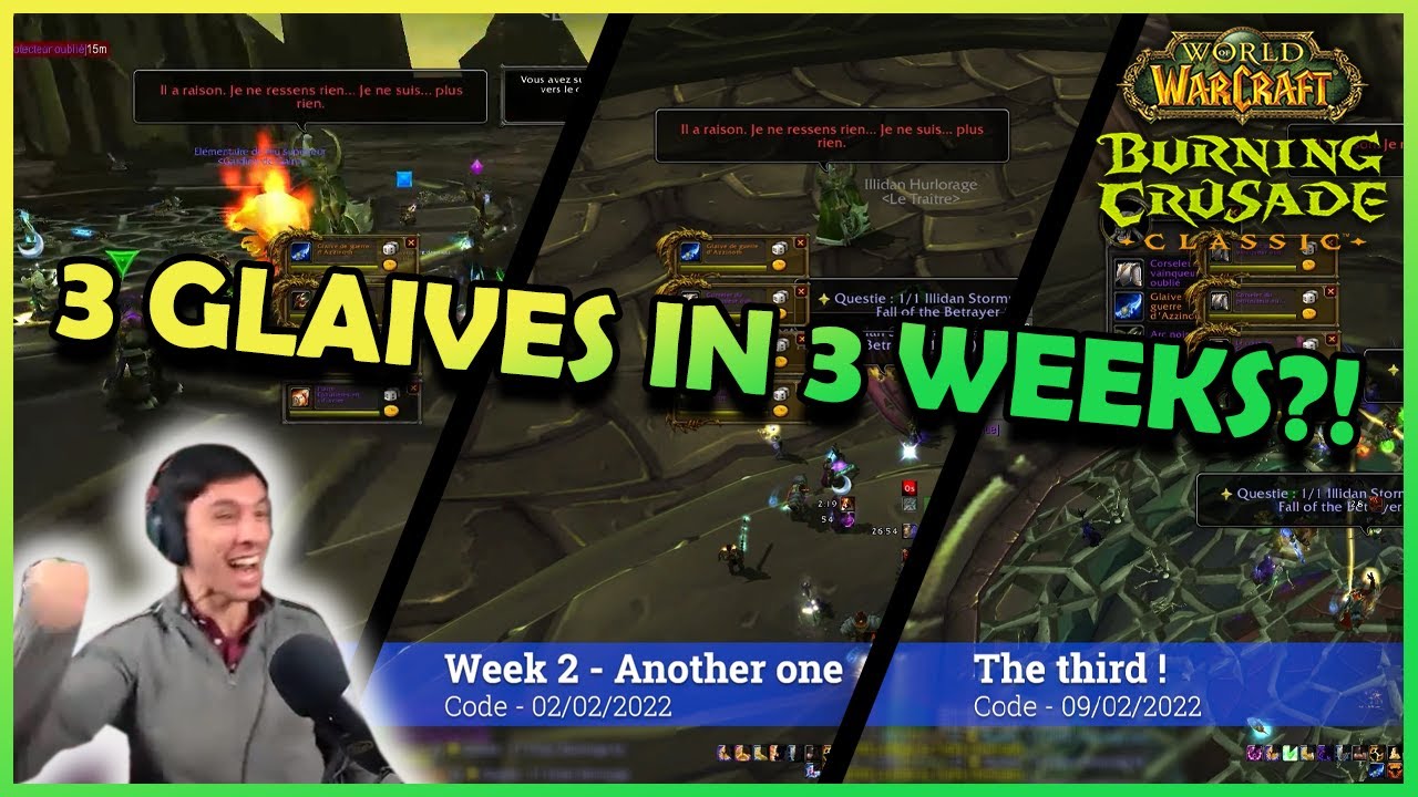 WARGLAIVES OF AZZINOTH DROP EVERY WEEK?! | TBC Phase 3 | Daily Classic ...