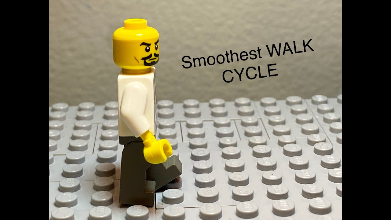 Smooth Walk Cycle| Lego Stop Motion Tutorial - YouTube
