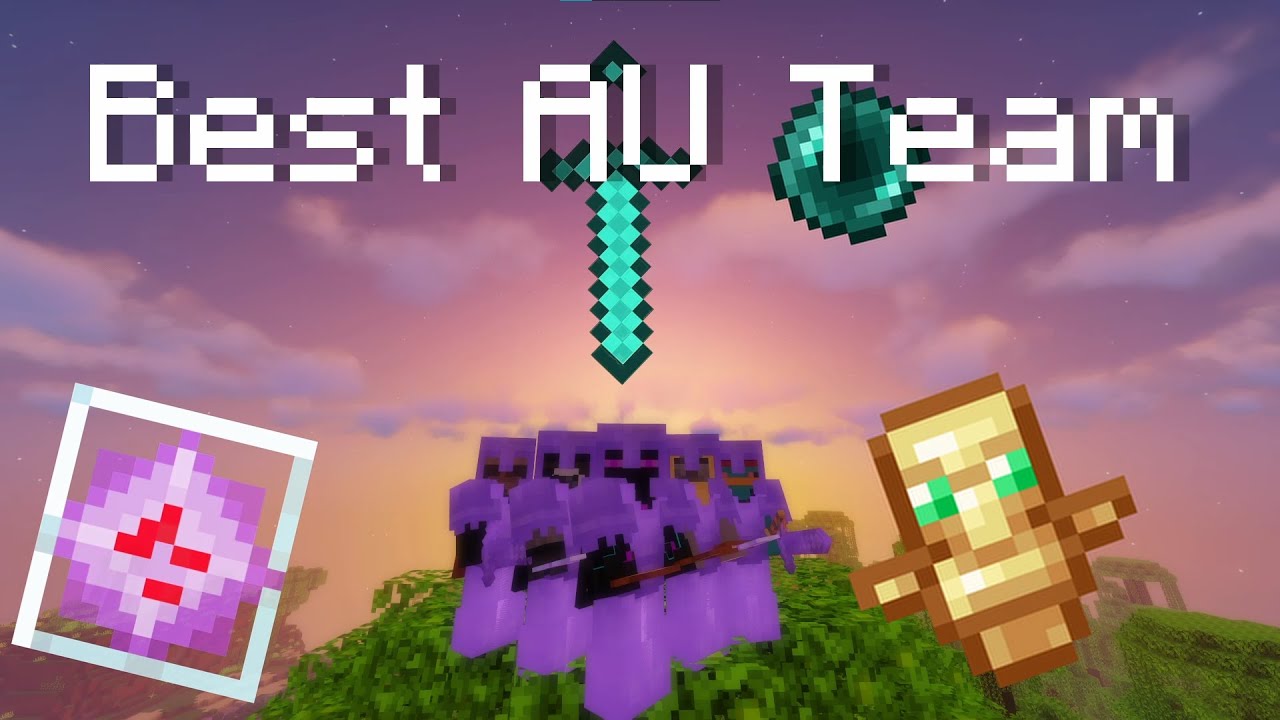 Best AU Team | 1.19.2 Vanilla Cpvp Montage - YouTube
