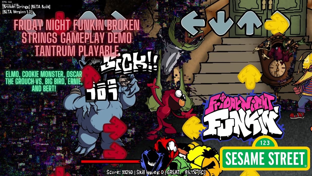 Friday Night Funkin Broken Strings Tantrum Is Finally Here, By Playable ...