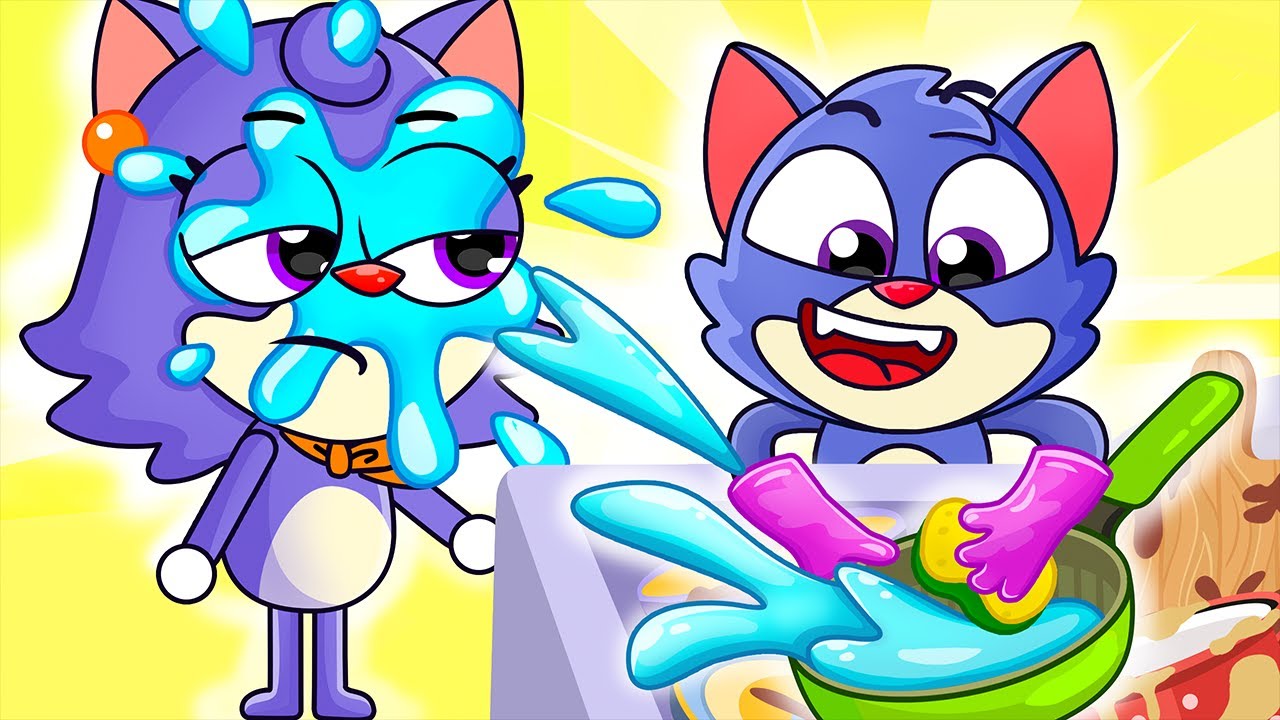 Help Mommy Song 😍 | My Superhero Mom | Funny Kids Songs And Nursery ...