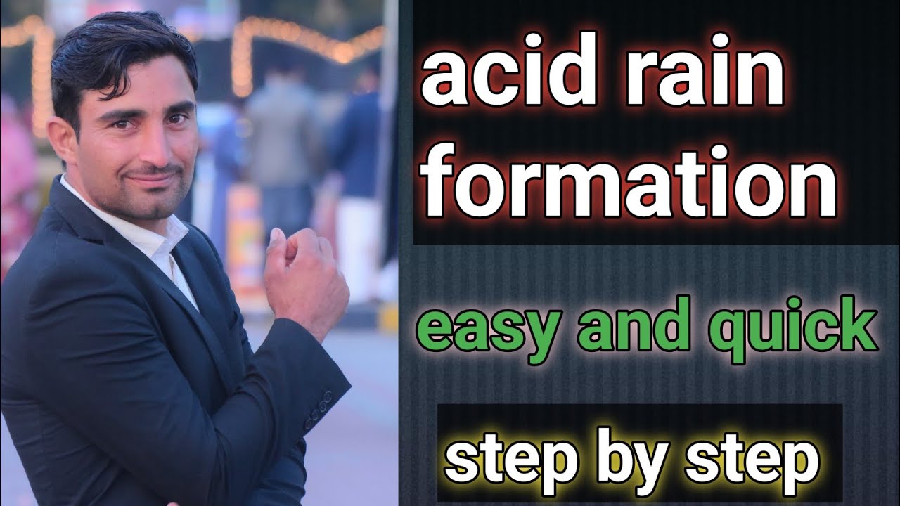 acid rain formation || how acid rain is formed || due to CO2, sulphur ...