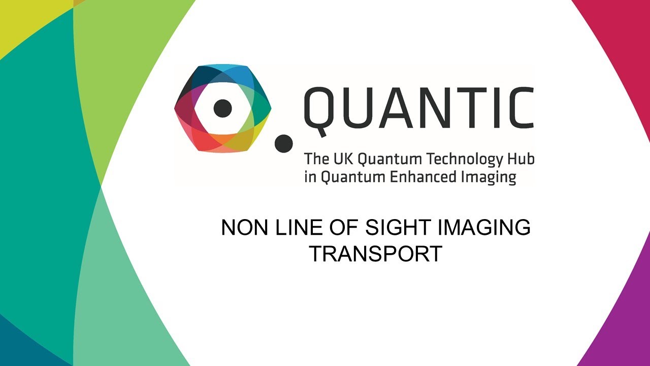 QuantIC - Non line of sight imaging for transport applications - YouTube