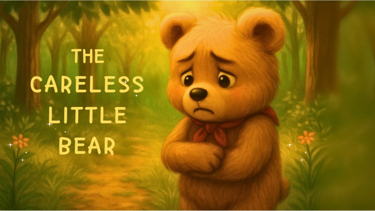 The Careless Little Bear 🐻 | A Story About Learning from Mistakes ...