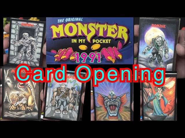 Monster In My Pocket Cards