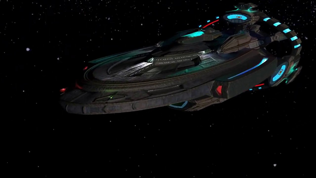 USS Poseidon first flight - Star Trek inspired Heavy BattleCruiser ...