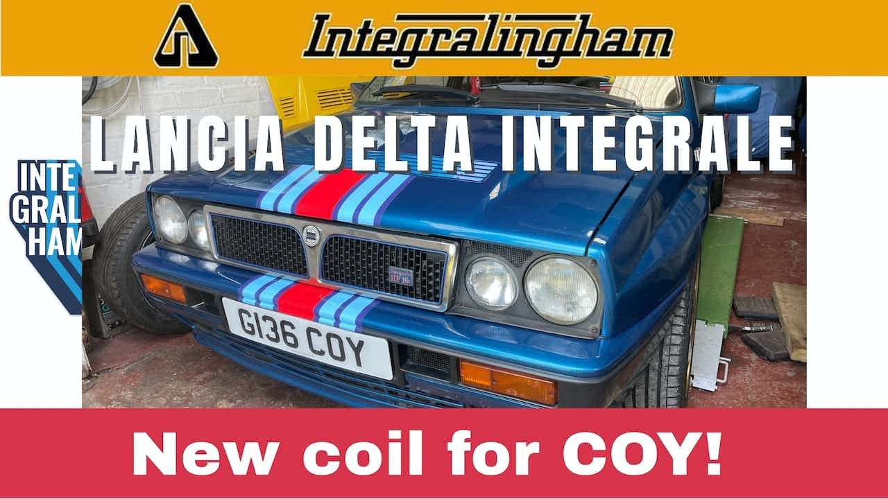 Lancia Delta Integrale COY gets a new coil pack - YouTube
