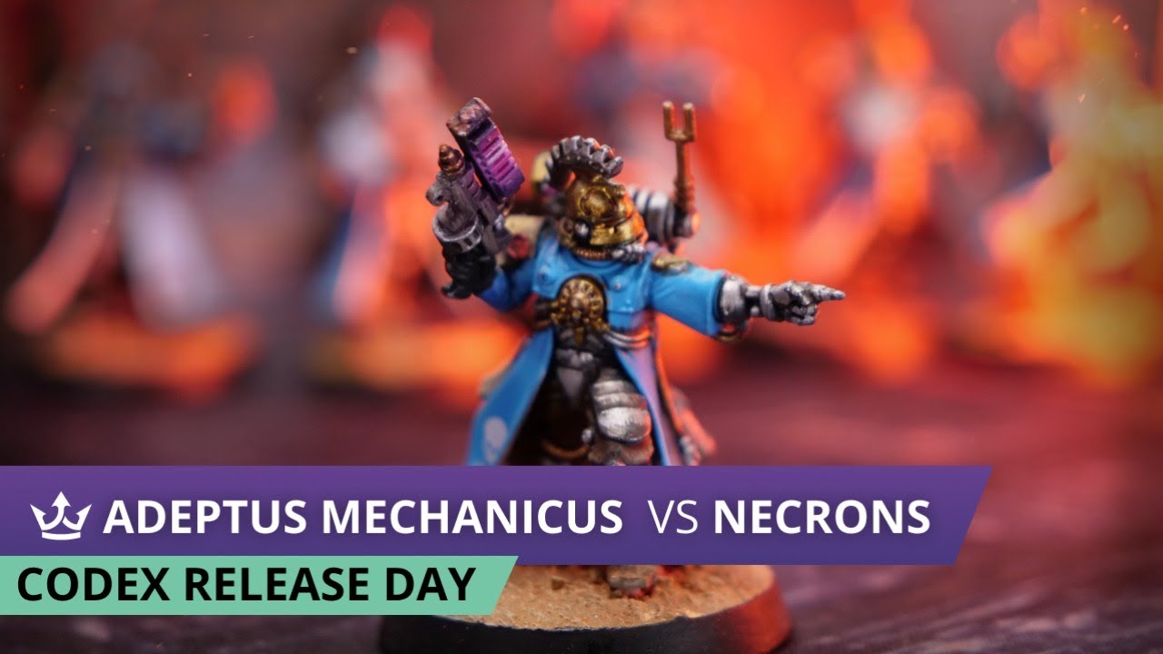 Adeptus Mechanicus vs Necrons - NEW CODEX - 9th edition 40k battle ...