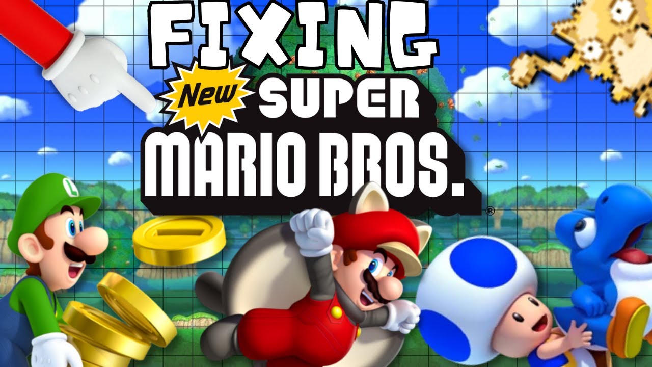 How New Super Mario Bros Can Be Fixed | Boring Brandon - YouTube