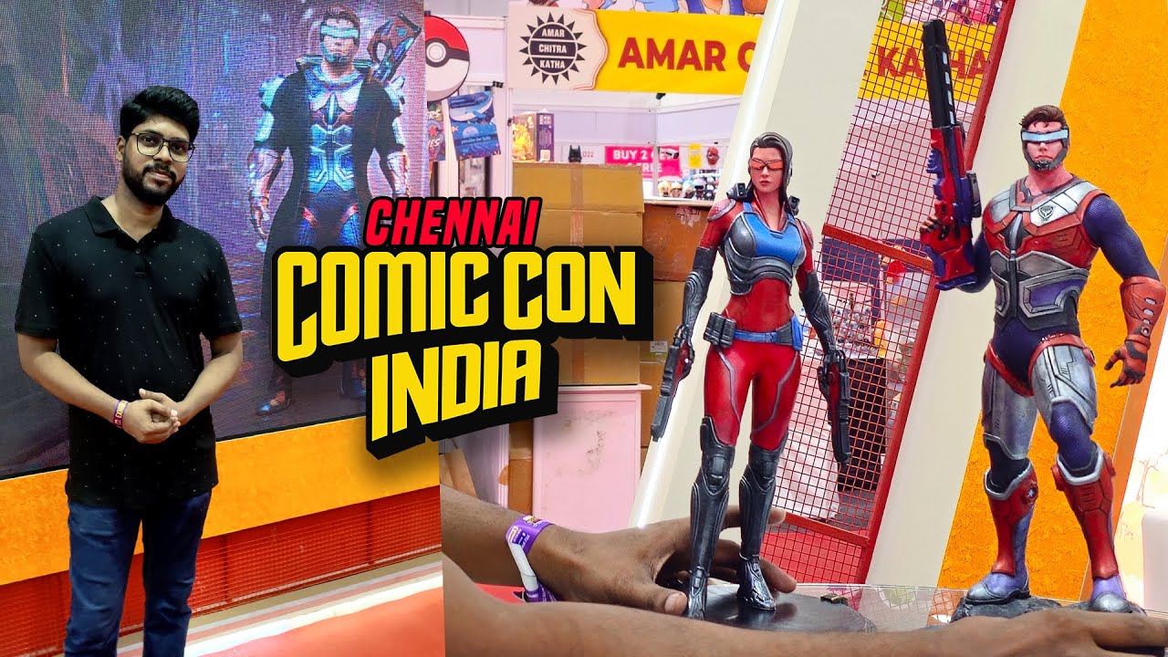 Comic Con Chennai 2024 First ever Experience / Endwar Comics Book ...