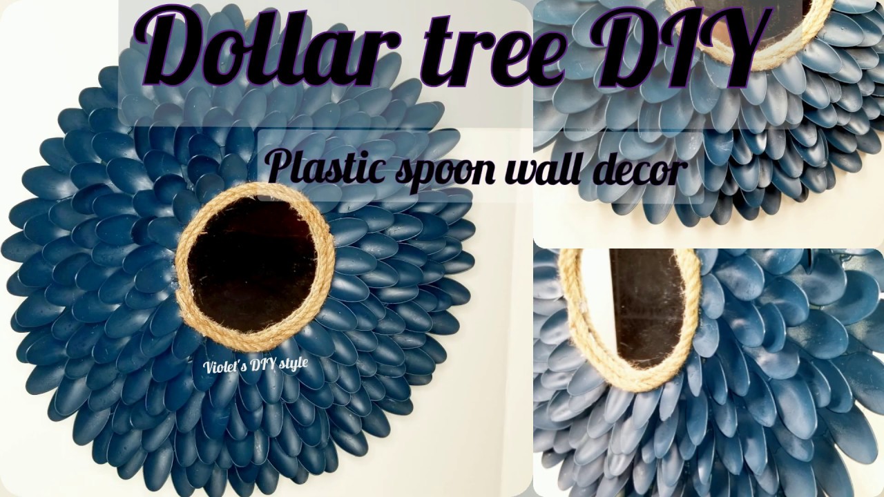 Dollar tree spoon wall decor ⚫ DIY dollar tree farmhouse wall decor ⚫ ...