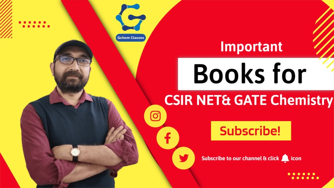 Important Books for CSIR NET & GATE Chemistry | Best Books for CSIR NET ...