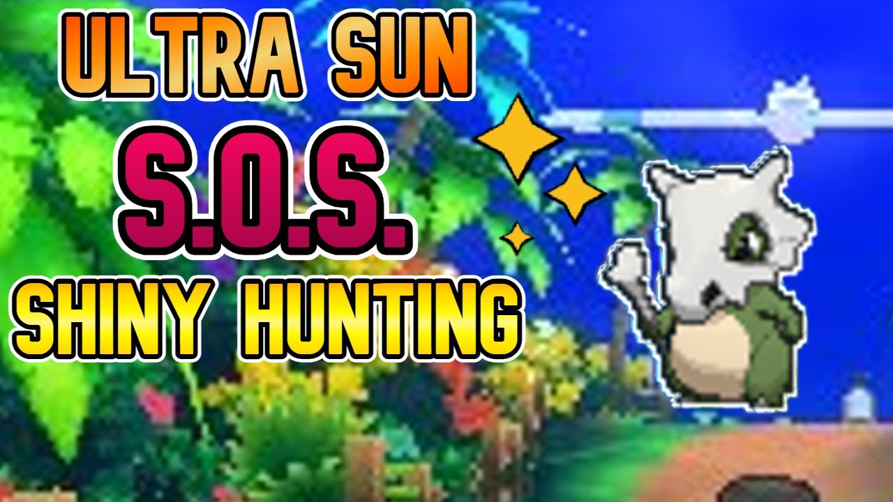 SOS Shiny Hunting Cubone in USUM! | Live | Push to 1k - YouTube