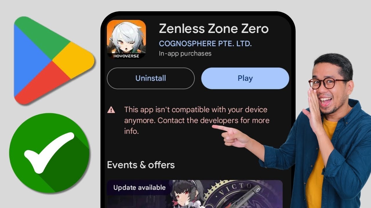 앱이 호환되지 않는 문제를 해결하는 방법 Zenless Zone Zero(2024) | ZZZ Mobile - YouTube