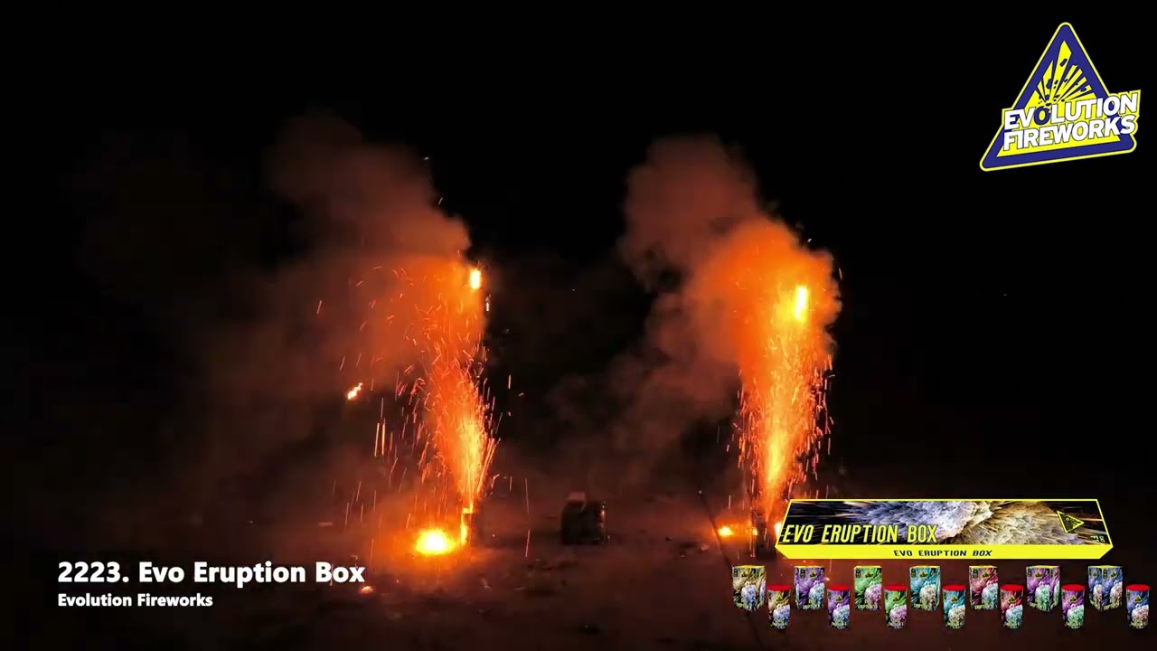 2223 - EVO Eruption Box - EvolutionVuurwerk.nl - YouTube