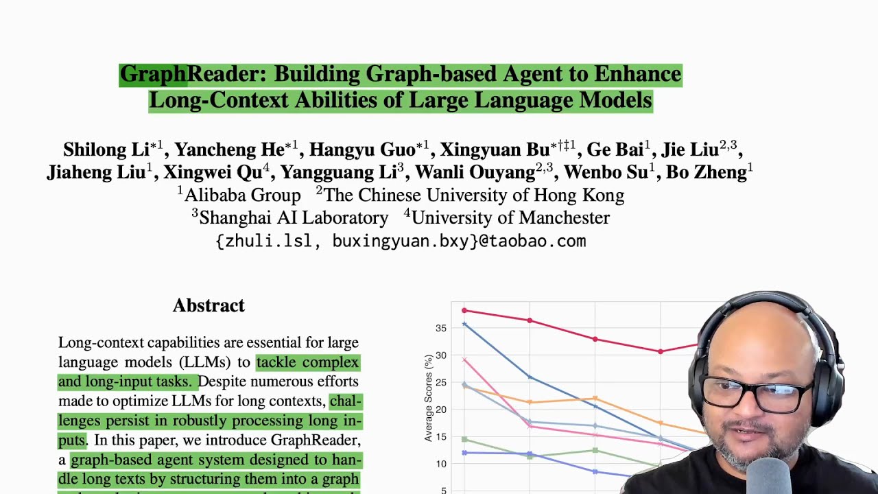 GraphReader: RAG with multi-step reasoning over graphs - YouTube