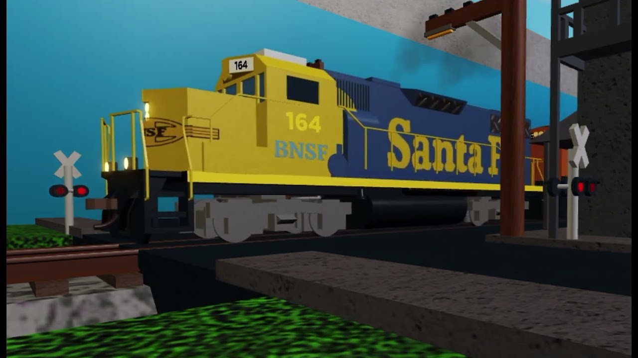 BNSF 164 And 3170 Lead the 3rd La Mirada Local! - YouTube