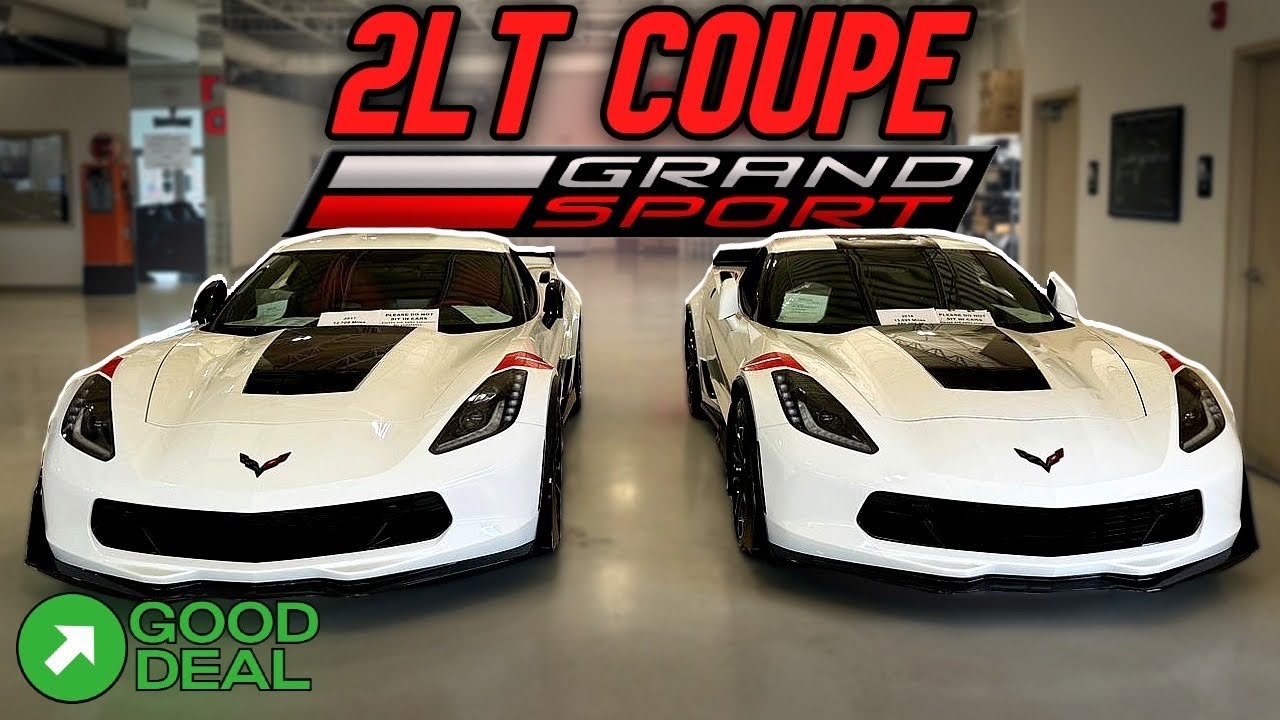 2 Beautiful Twin C7 Corvette GrandSport's at Corvette World! - YouTube