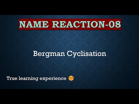 BERGMAN CYCLIZATION/NAME REACTION/CONCEPT IN CHEMISTRY - YouTube