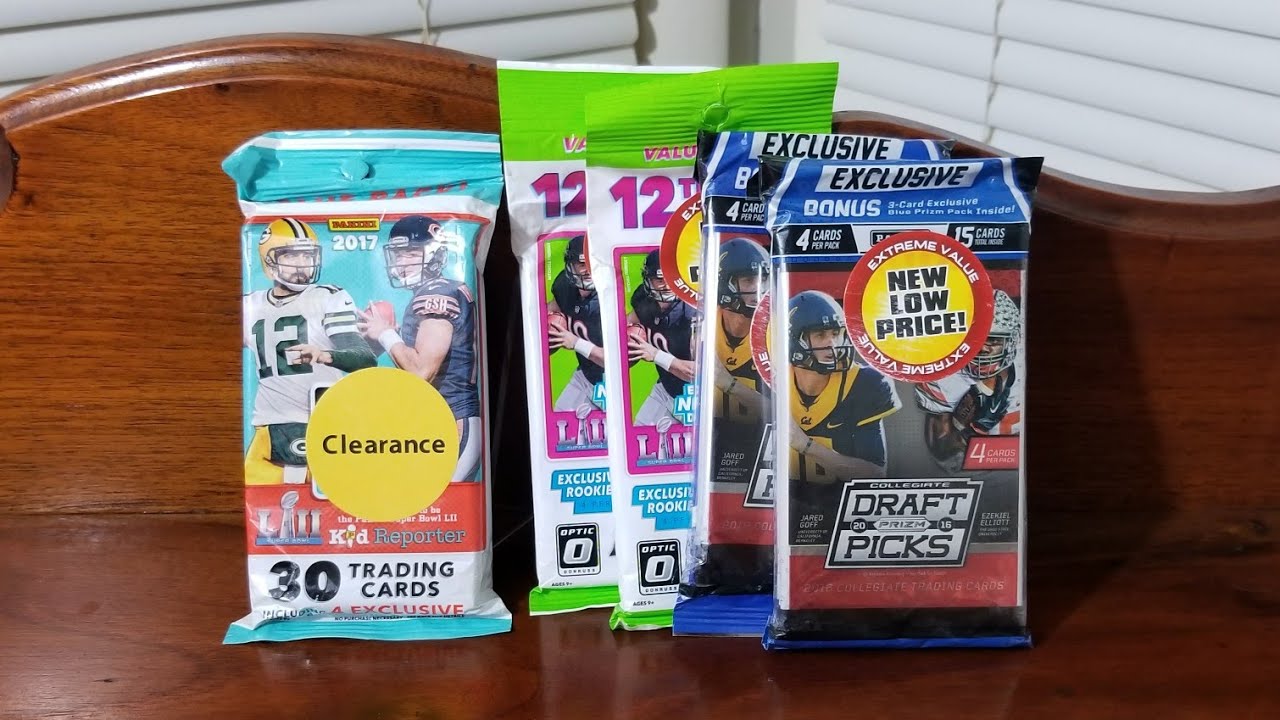 Random Football Pack Opening Discount Retail - YouTube