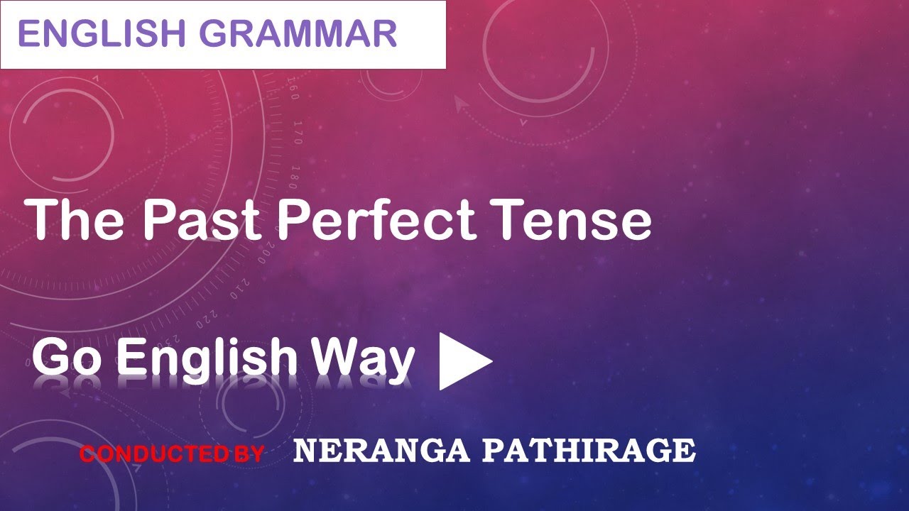 PAST PERFECT TENSE | Basic English | English Grammar | Go English Way ...