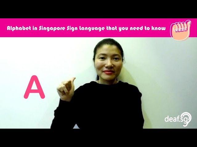 Singapore Alphabet