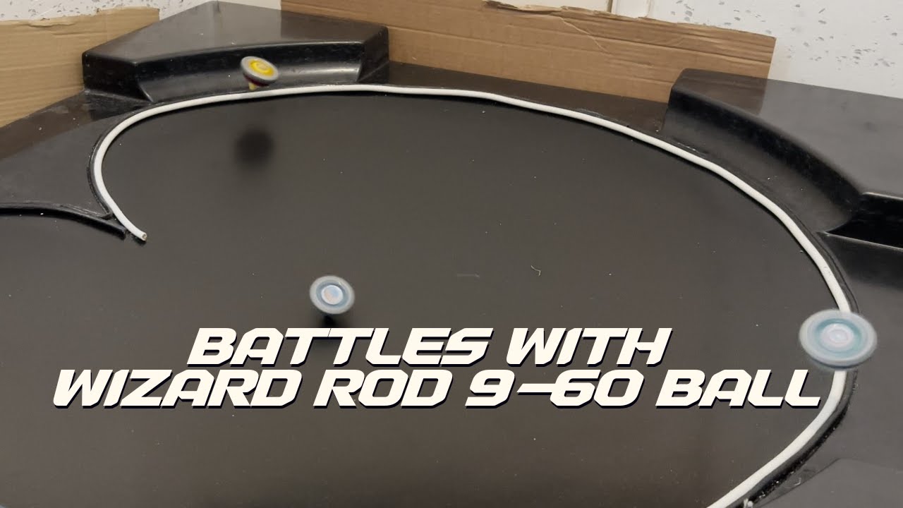 Beyblade X - Wizard Rod 9-60 Ball Testing In Life Size Stadium! - YouTube