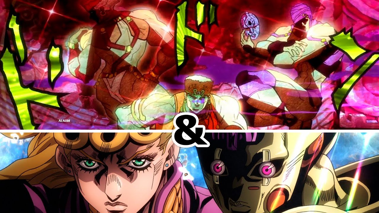 JoJo ALARM - Awaken (Pillar men theme) & Gold Experience Requiem - Jojo ...
