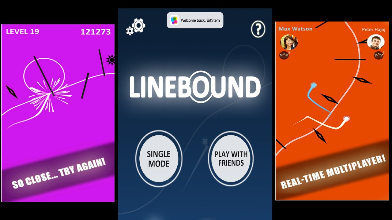 LINEBOUND Review | Life on the Line - Single / Multiplayer iOS Gameplay ...