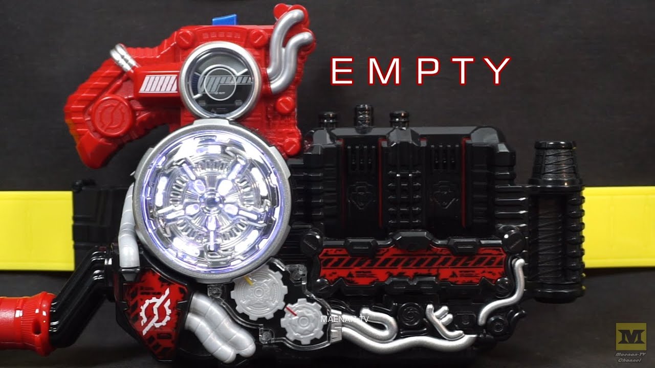 DX BUILD DRIVER + DX HAZARD TRIGGER (Empty Mode) Kamen Rider Build test ...