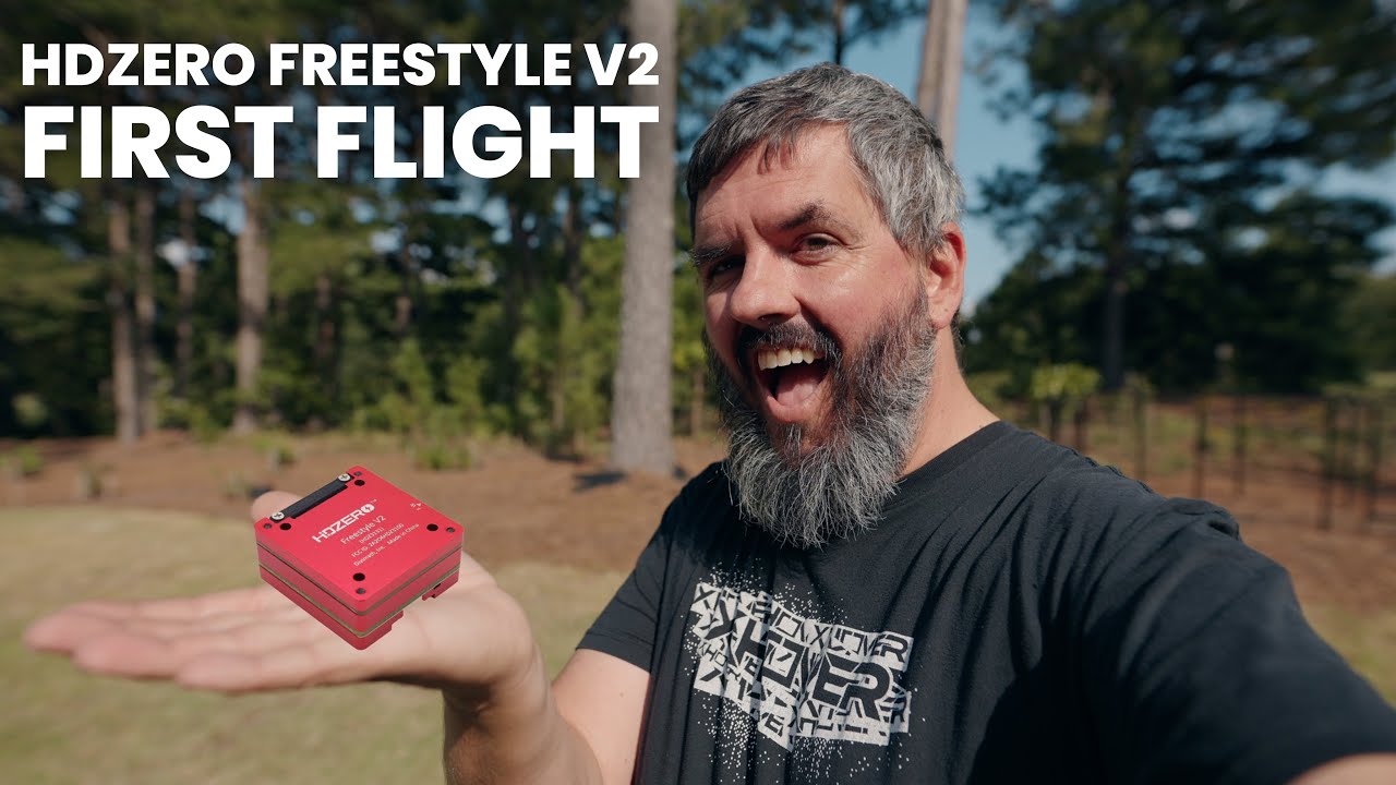 HDZero Freestyle V2 First Impression and Flights - YouTube
