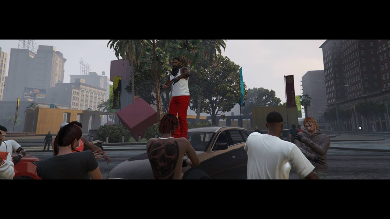 [GTA RP] Los Santos - Rap Battle San Andreas Avenue - YouTube