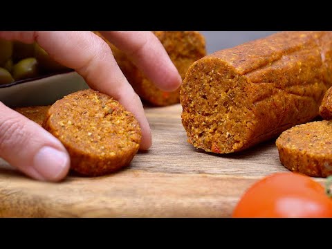 CHORIZO VEGANO | La RECETA que NO imaginas y que te sorprenderá 😃 - YouTube