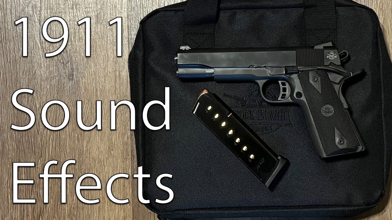 Weapon SFX/Weapon Sound Effects - M1911 Sound Effects for Video Game ...